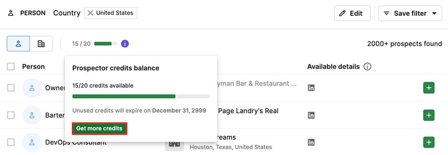 Prospector - Knowledge Base | Pipedrive